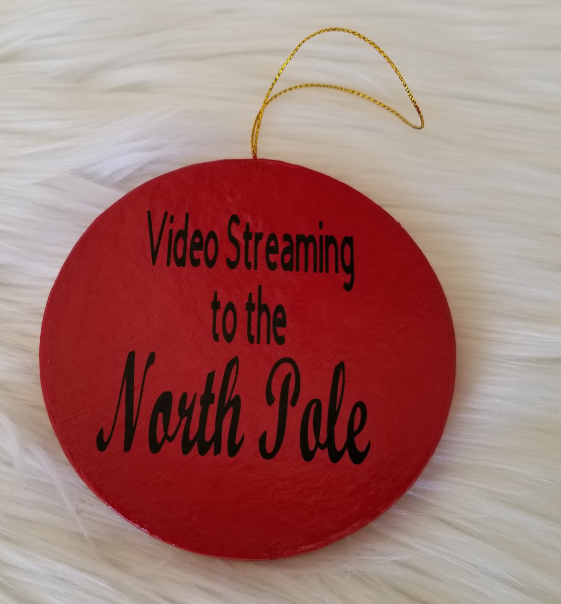 Santa Vinyl Cam Ornament – IttieBittieBaby